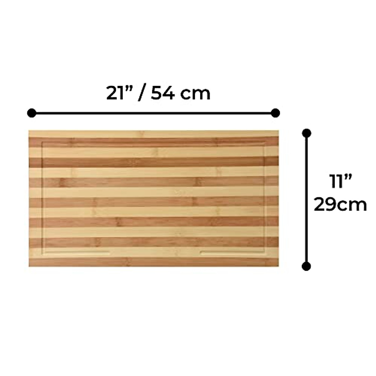 Hatillu - Premium Bamboo Wooden 21” x 11” Stove Top Cutting Board, for Gas or Electric Stovetop Sink Cover, RV Kitchen Chopping Block, with Juice Grooves, Adjustable Legs & Foldable Cooktop Board