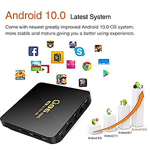 X96 Mini Android 9.0 TV Box Amlogic S905W Quad Core 2GB RAM 16GB ROM, Support 2.4G WiFi 100M Ethernet 3D/4K HD HDR H.265 Android Box