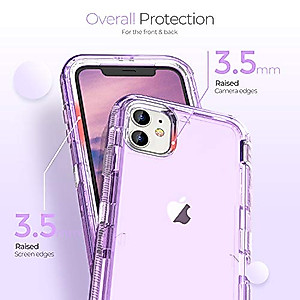 ORIbox Case Compatible with iPhone 11 pro max Case, Heavy Duty Shockproof Anti-Fall Clear case