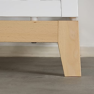 dadada Chelsea Baby Crib - Newborn Essentials Baby Crib Fits Standard Crib Mattress - GREENGUARD Gold Certified Baby Bed for Babies.