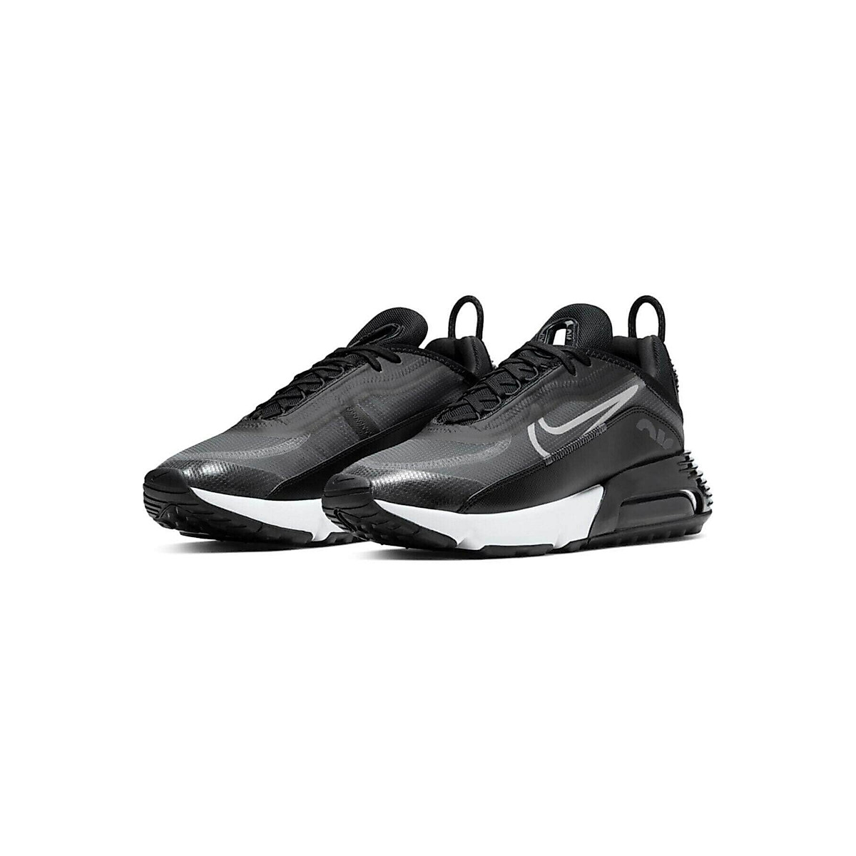 Nike Men's Running Shoe, Black White Wolf Grey Anthracite Reflect Silver, 10.5