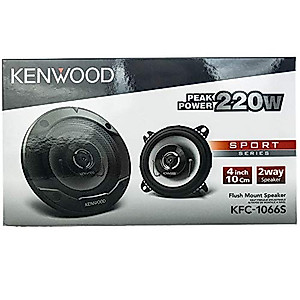 Kenwood KFC-1066S 4" 2-Way Speakers