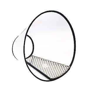 Bepets Cat Cone Collar, Pet Cone Cat Recovery Cone for Kitten Cone After Surgery Anti-Bite Lick Wound Medical, Protective Cat Head Cone Kitten Cone Collar Cat E Collar for Cats Kitty Rabbit (Small 6#)