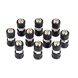 Ancable Coaxial Cable Connector, 2-Pack F Female RG6 Coax Coupler Connector, F Female to Female Extension Connector for Indoor Outdoor Coax Cable, Dish Network, Antenna, Satellite Receiver