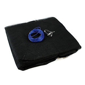 In The Swim 12' x 24' Oval Leaf Net Cover for Inground Swimming Pools - Removes Leaves, Sticks, and Small Debris from Your Winter Cover