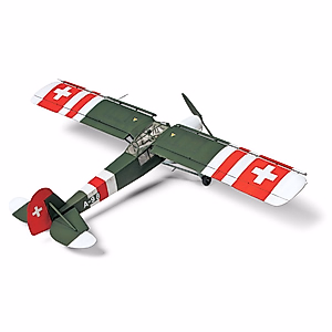 Tamiya Fieseler Fi 156 Storch Plastic Model Kit, 1/48 Scale, Black