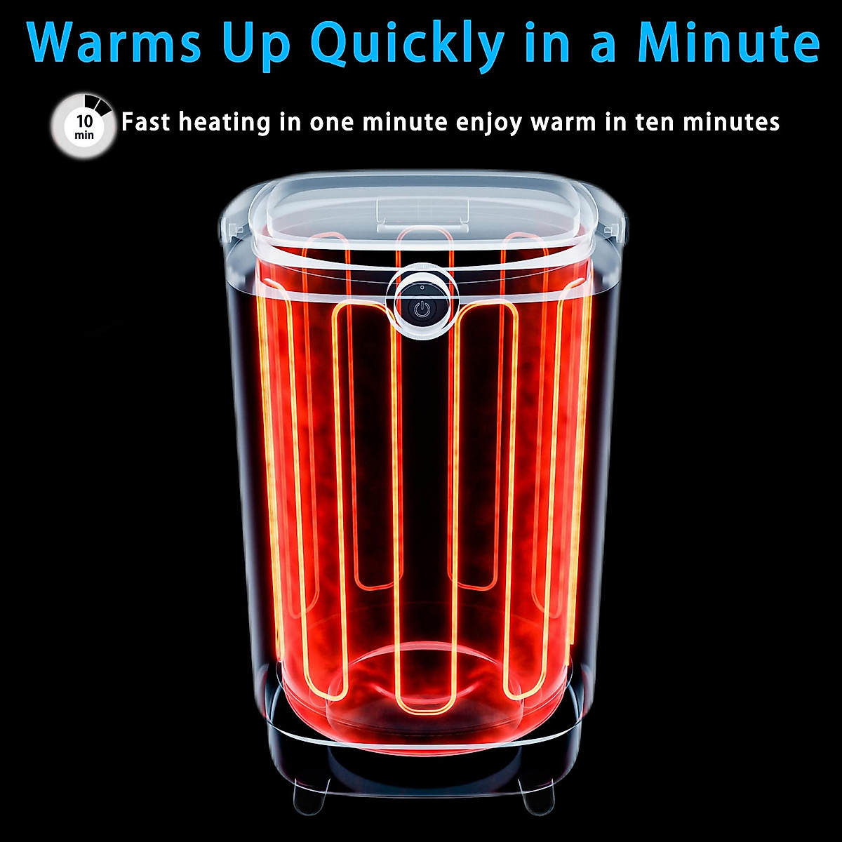 TMWINGS Towel Warmers for Bathroom Bucket，Luxury Large Spa Towel Hot Warmer Bucket Style-Hot Towels in 10 Minutes-Fits Up to Two Oversized Towels - Bathrobe, Towel, Blanket-Gray