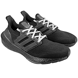 Endoto Shoelaces Replacement Flat Laces for Adidas Ultraboost 19/20/21/22/23 1.0/2.0/3.0/4.0/5.0 Sneaker Shoes(Color:White,Size:35Inch)