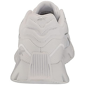Reebok Women's Zig Dynamica 4.0 Sneaker, White/Silver Metallic, 6