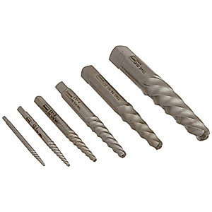 IRWIN Screw Extractor, Spiral Flute, 6-Piece (53545)