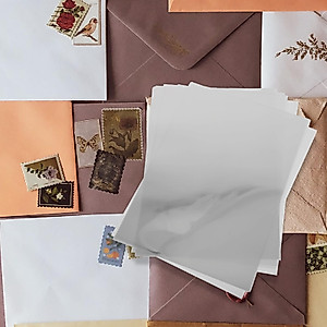 100pcs Transparent Exposure Film Photosensitive Film Seal Film Thermal Insulation Film Practical Film High Transparency Film Seal Supplies Seal Material Practical Stamp Film