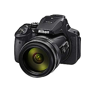 Nikon COOLPIX P900 16MP Zoom Digital Camera with 83x Optical Zoom, Built-in Wi-Fi and NFC (Black) (Renewed)
