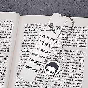 SC TV Show Gifts Bookmark David Merchandise Souvenir for TV Fans Funny Quote Items Bookmark for Book Lovers Humor Birthday Christmas Stocking Stuffers Gift for SC Fans Friends