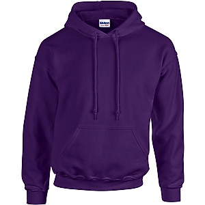 Gildan Adult Heavy Blend Hooded Sweatshirt (Purple) (X-Large)