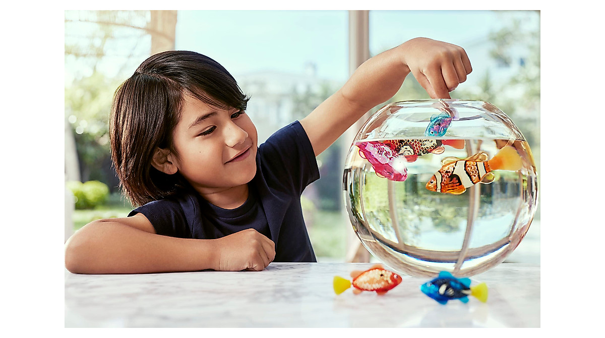 Robo Alive Robo Fish 2-Pack - Water-Activated Robotic Fish to Prank ...