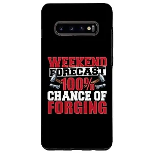 Galaxy S10+ Weekend Forecast 100 Percent Chance Forging Forge Blacksmith Case