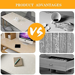 XGOLD Non-Adhesive Non-Slip EVA Shelf Liner Refrigerator Liners Kitchen Cabinet Liner Drawer Mats Clear Liner for Shelves,Cupboard,Closet,Pantry,Table Waterproof Oilproof Washable（17.7 x 118 inch）