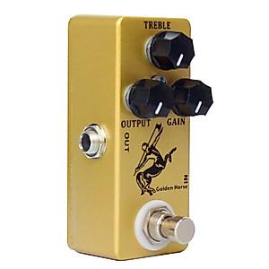 YMUZE Moskyaudio Golden Horse Guitar pedal with Overdrive Function