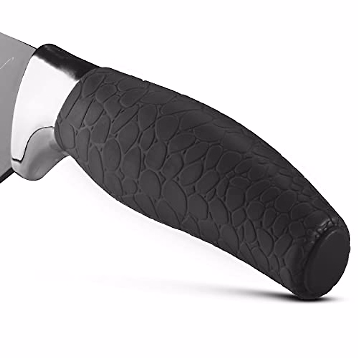 Chef Essential Carbon Steel Culinary Knife Set – 6-Piece Sharp Knife Set – Meat, Veggie, Bread Knife Set – Nonstick Chef Knife Cooking Knives – Professional Sharp Kitchen Knife Set Without Block