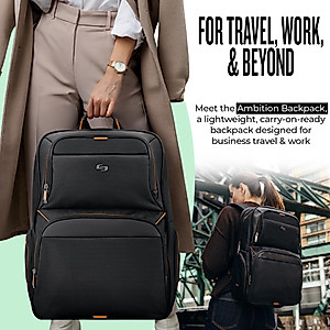 Solo New York UBN701-4 17.3 Inch Laptop Backpack, Black, 17.5 x 11.75 x 8