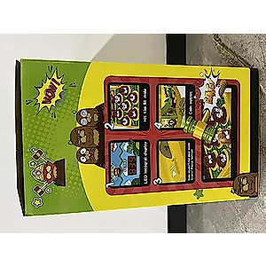 VATOS Whack Game Mole, Mini Electronic Arcade Game with 2 Hammers, Pounding Toys Toddler Toys for 3 4 5 6 7 8 Years Old Boys Girls, Whack Game Mole Toy, Developmental Toy Interactive Toy