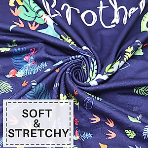 Baby Car Seat Cover for Boys, Little Brother Car Seat Canopy, Multiuse Nursing Covers, Dinosaur Theme Infant Carrier Cover Summer, Breastfeeding Scarf Newborn, Ultra-Soft Breathable