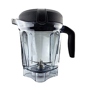 64-Ounce Blender Container, Transparent Food Blender Container with Blade Lid Blender Replacement Parts Fit for Vitamix 5300 Container Blender Pitcher Compatible for G-Series Blender 2L