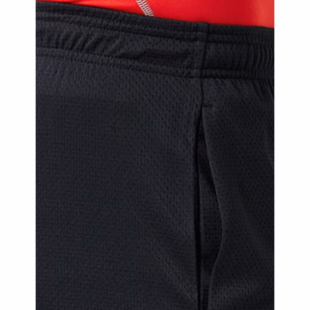Under Armour mens Tech Mesh Shorts , Black (001)/Pitch Gray , Large