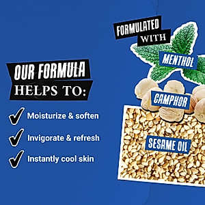 Kiehl's Ultimate Brushless Shave Cream with Menthol White Eagle, for All Skin Types, with Menthol & Camphor, Instant Refreshing & Cooling Effect, Minimizes Irritation - 5 fl oz