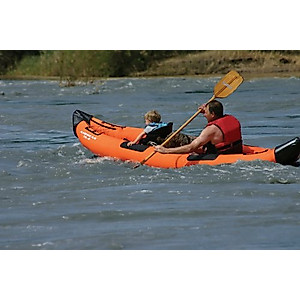 Airhead Montana Kayak Two Person Inflatable Kayak , white, 12 ft