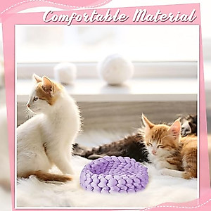 Timgle 6 Pcs Chunky Yarn Arm Knitting Yarns Bulky Yarn for Knitting Hand DIY Knit Throw Blanket Craft, Total 3.3 Lbs(Blue, Purple, Pink)