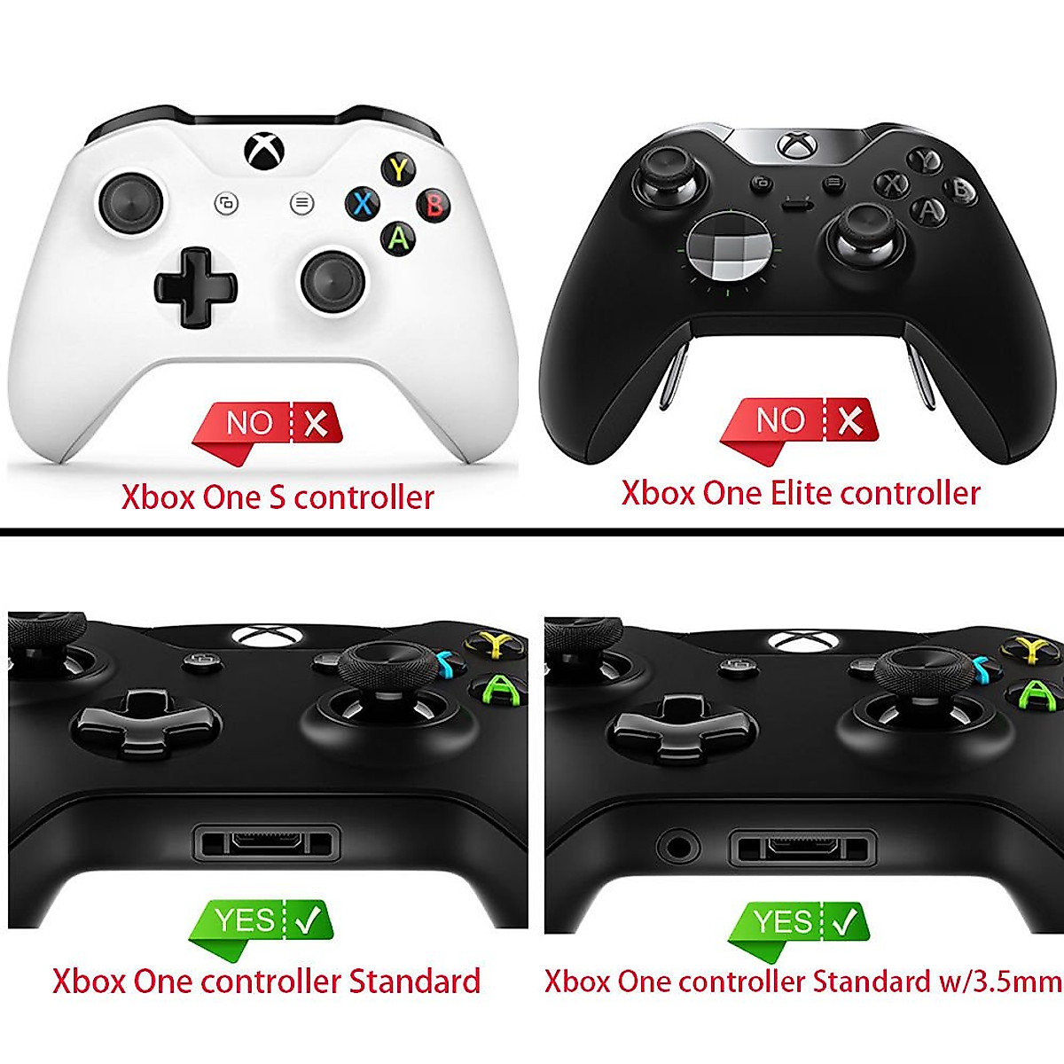 eXtremeRate Scare Party Soft Touch Faceplate Front Housing Shell Upper Case Top Cover Replacement Parts Mod Kits for Standard Xbox One Controller with and without 3.5 mm jack