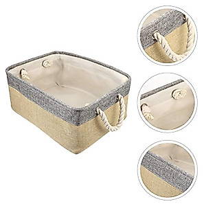 Kids Bins Laundry Nursery with Handles Assorted Office Fabric Shelf Foldable Bin Convenient Gardening Baby Clo Sundries Color Home Storage Hamper Basket Container Baskets