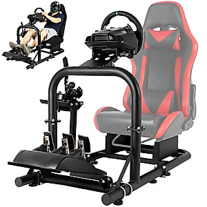 Dardoo G920 Gaming Simulator Cockpit Compatible with Logitech G27 G29 G923, Fanatec, Thrustmaster T300RS,TXRW_Base for PS4,Xbox PC, Wheel Stand Without Wheel, Pedal, Handbrake and Seat