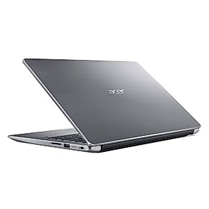 acer Premium Swift 3 Laptop, 14" LED-Backlit Widescreen FHD IPS Display, Intel Core i5-8250U Processor up to 3.4GHz (>i7-7500u), 8 GB DDR4, 256 GB SSD, Fingerprint Reader, Win10, Silver