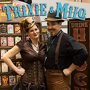 Trixie & Milo Stainless Steel Funny Flasks for Men - Perfect Gifts for Him, Groomsmen Gifts, Bar Accessories and Dad Gifts - Holds 8 oz. of Fluid-Ace of Spades