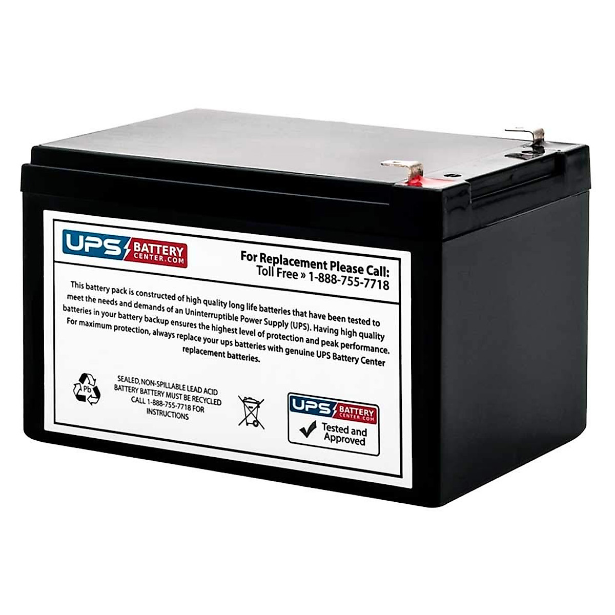 APC Back-UPS 575 BK575C Compatible Replacement Battery by UPSBatteryCenter