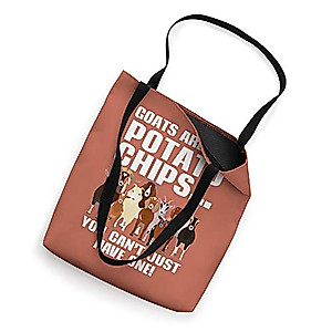 Goat Gifts for Goat Lovers Farm Apparel Meme Pun Funny Goat Tote Bag