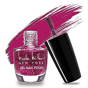 Nicole Miller 16 Colors Nail Polish Set + 2 Base Coats + 2 Top Coats – Glossy Colors Manicure Set - Long Lasting Fingernail and Toenail Polish for Women and Teen Girls