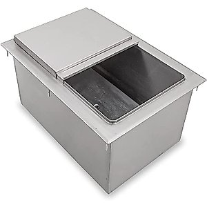Commercial Stainless Steel Drop-in Ice Bin Chest 18"x12"