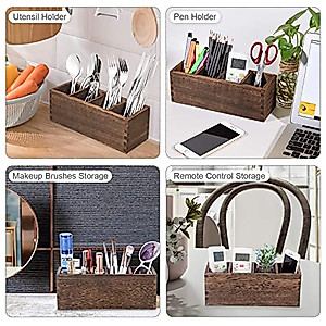 ALL Music-box 4 Adjustable Smart Compartments Kitchen Utensil Holder, Cutlery Trays, Silverware Storage Kitchen Utensil Flatware Caddy