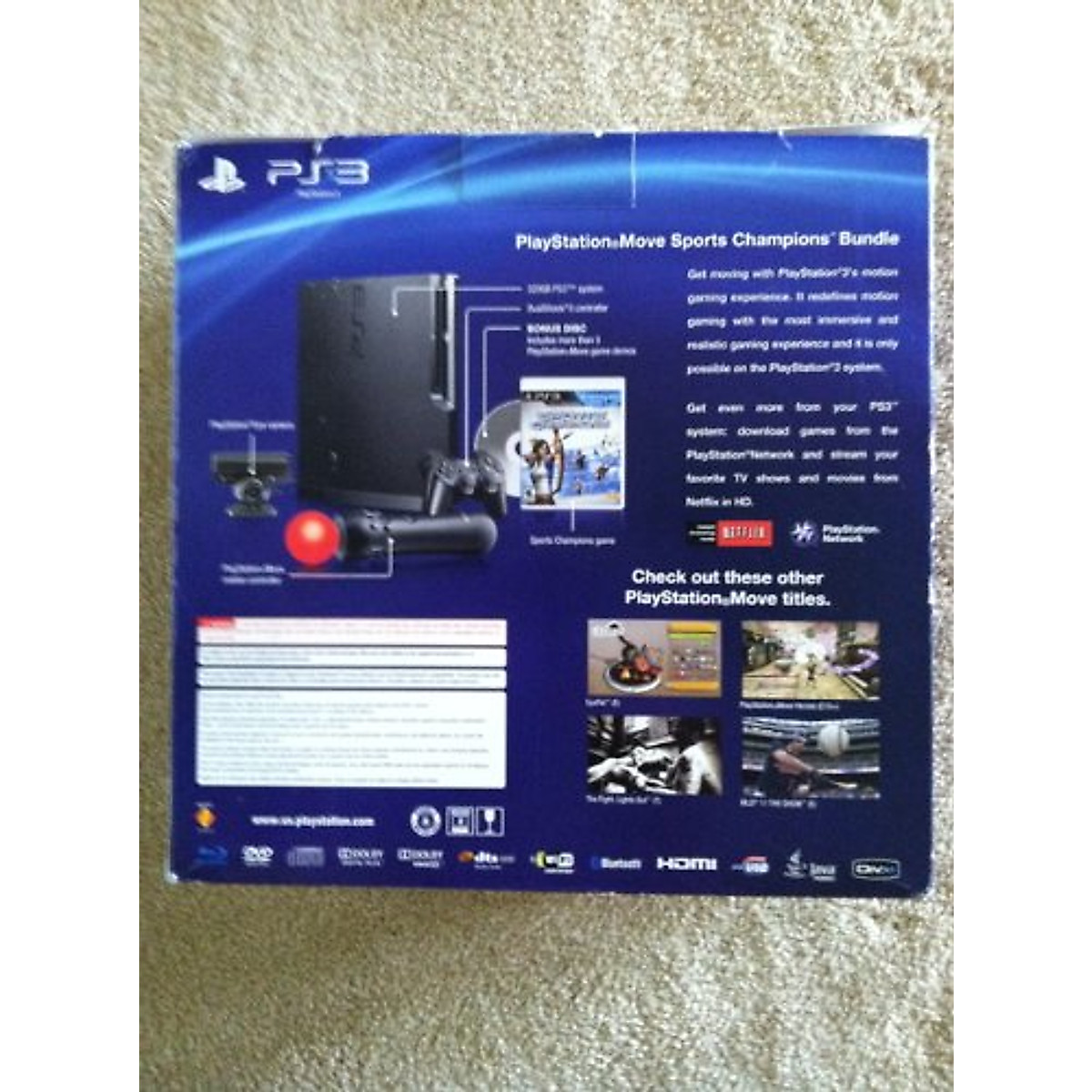 PlayStation 3 - 320 GB System/PlayStation Move Bundle