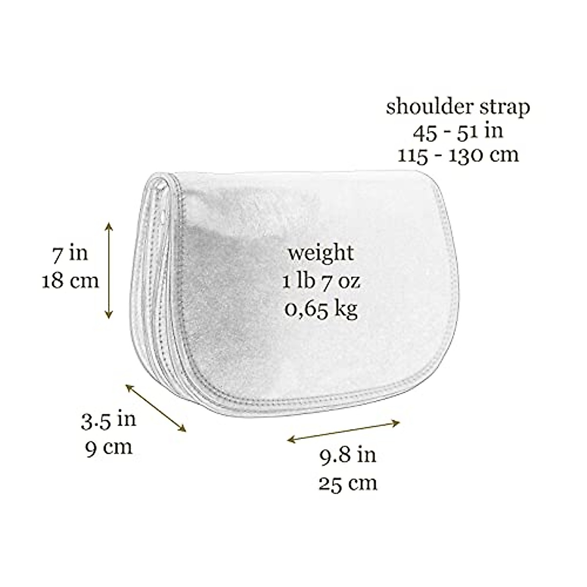 Time Resistance Leather Cross Body Bag for Women Shoulder Bag Messenger Purse