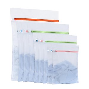 OTraki 9 PCS Mesh Laundry Bags for Delicates 4 Sizes Laundry Bags Mesh Wash Bags with Zipper Clothing Washing Bags Reusable Travel Storage Organize Bag for Clothes Underwear Bra Lingerie Socks Toy