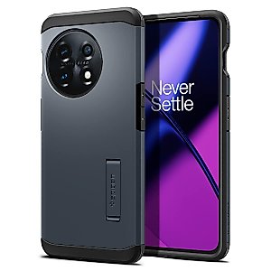 Spigen Tough Armor Designed for OnePlus 11 Case (2023) - Metal Slate