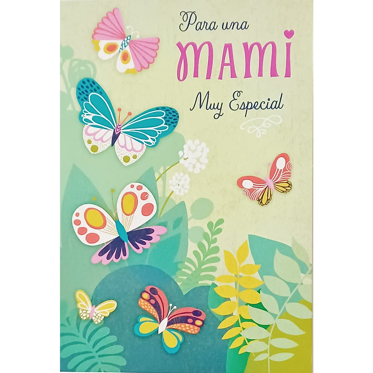 Greeting Card Para Una Mami Muy Especial Feliz Cumpleanos - Happy Birthday Mommy in Spanish Espanol