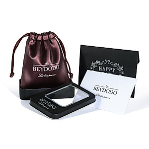 Beydodo Couples Promise Rings Engraved, Stainless Steel Anniversary Rings Size 9 and 11 King and Queen Ring with Heart