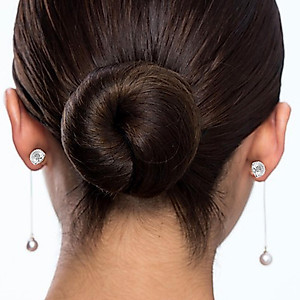 VILLCASE 20pcs Flower Earring Backs for Droopy Ears Safety Earring Studs Secure Locking Ear Backs Studs Replacement for Heavy Earrings Jewelry Findings Silver