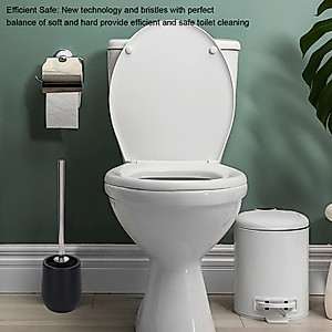 Toilet Brush, 2 PCS Toilet Bowl Brush and Holder, Bathroom Accessories Toilet Bowl Cleaners Toilet Cleaner Brush Cleaning Supplies