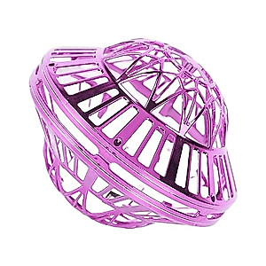 Airshi Flying Orb Toys, Hover Fly Toy Suspension Induction Intelligent Cyclotron for Square (Purple)